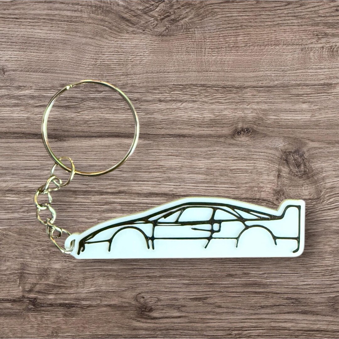 Ferrari F40 Keychain - Etsy