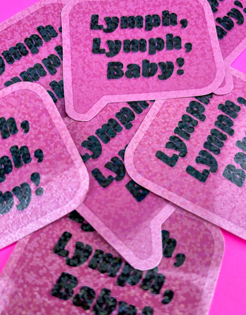 Lymph Lymph Baby | Lymphedema Sticker | Chronic Illness | Lymph ...