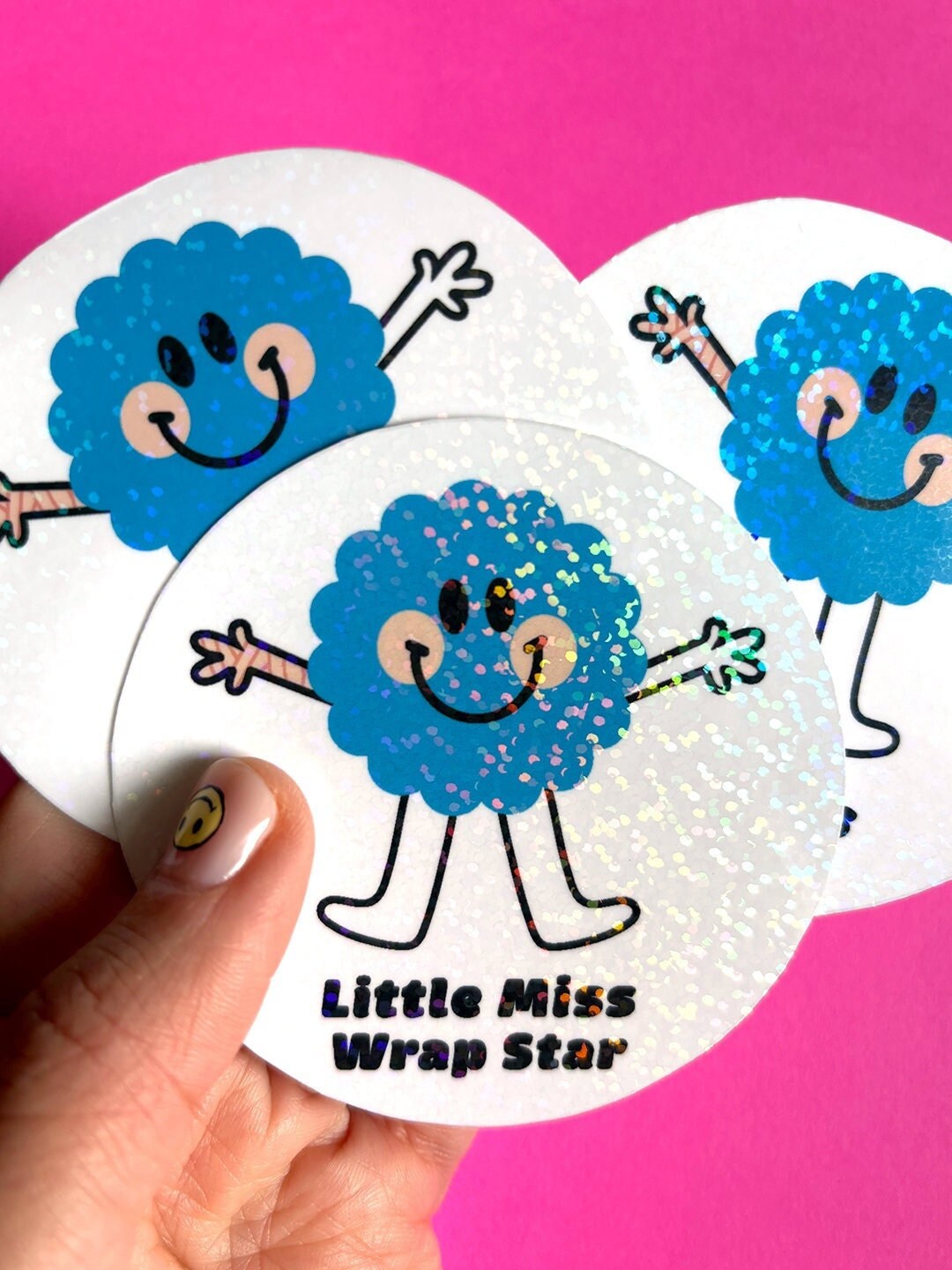 Little Miss Wrap Star Sticker | Lymphedema, Chronic Illness - Etsy