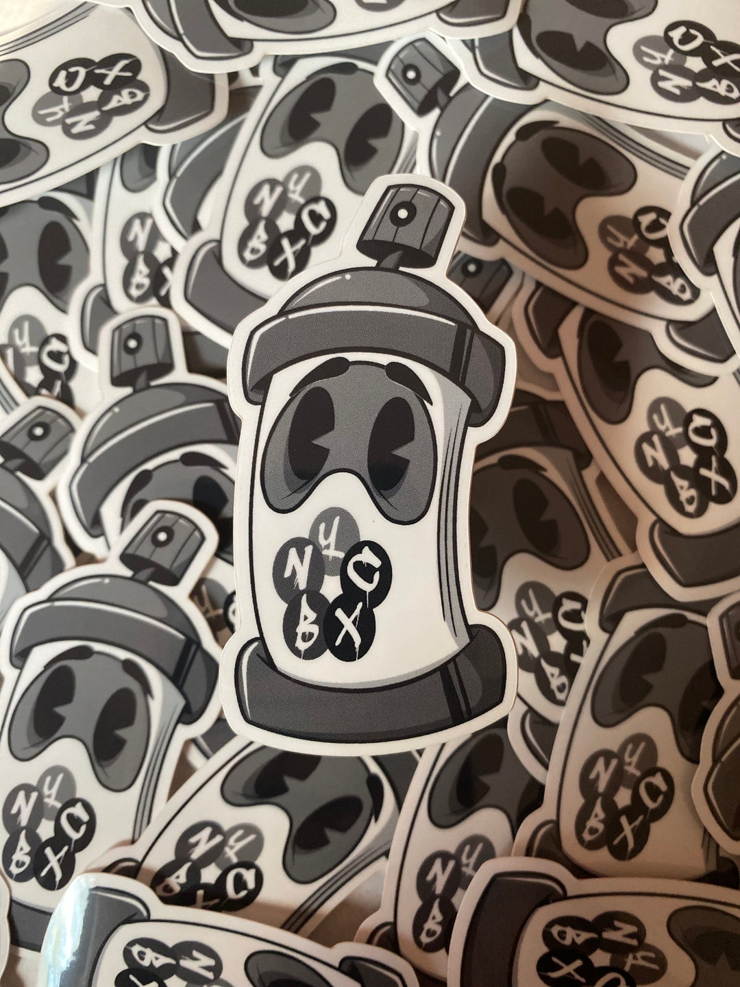 Spray Can ,sticker for Laptop, Water Bottle, Hydroflask, Phone, Desk ...