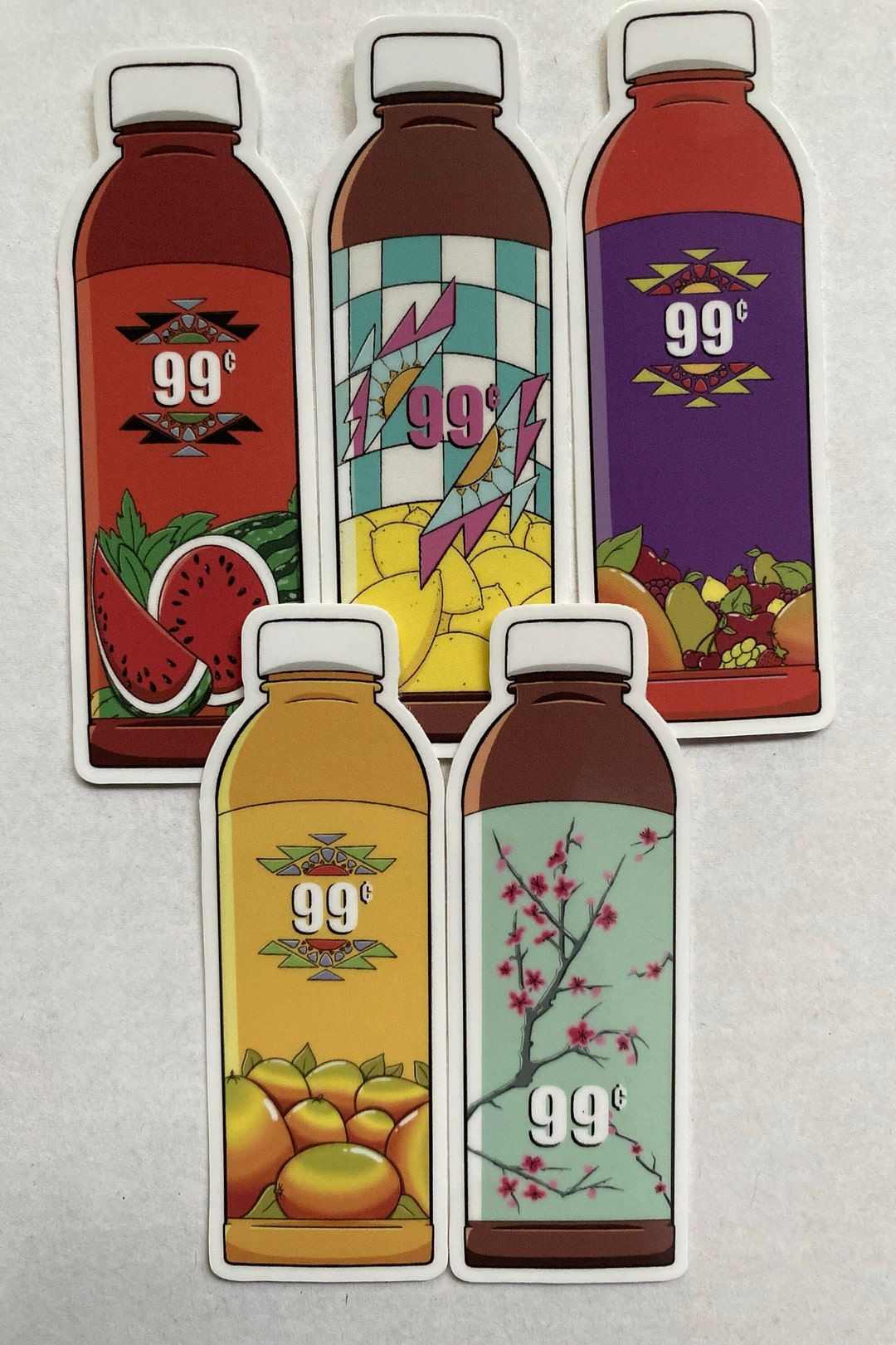 Ice Tea Waterproof Sticker Set,sticker for Laptop, Water Bottle ...