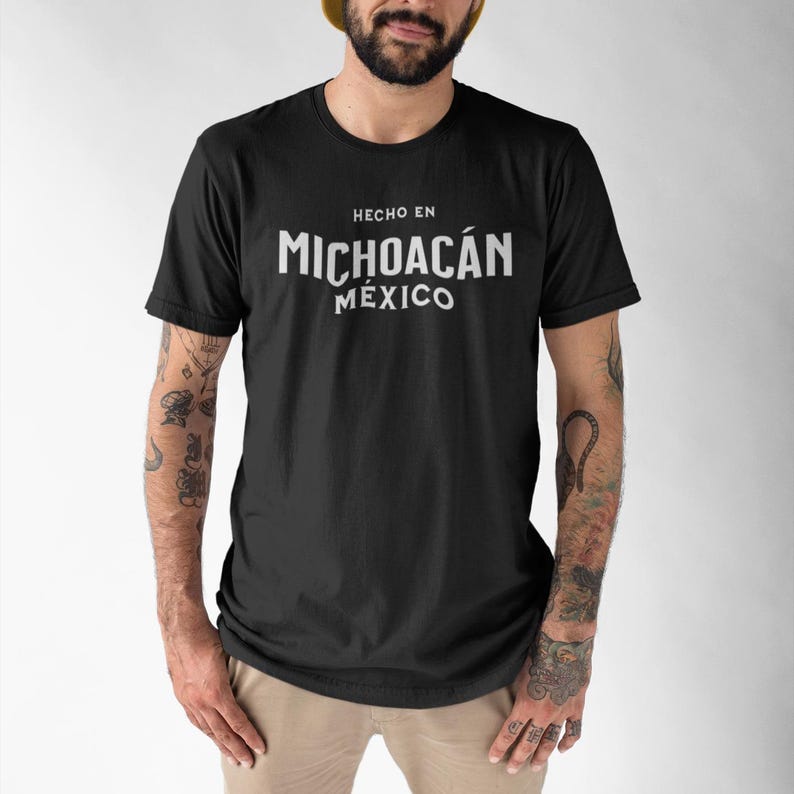 Hecho En Michoacan Mexico / Graphic T-shirt / Mexican Pride Apparel ...