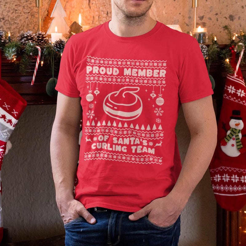 Curling Sweater - Etsy