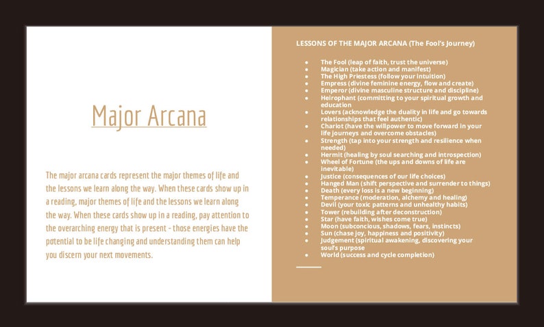 Tarot 101 Guide With Suit Breakdowns and Card by Card Interpretations ...