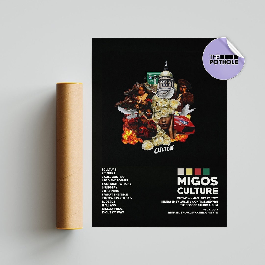Migos Poster / Culture Poster / Album Cover Poster Poster Print Wall ...