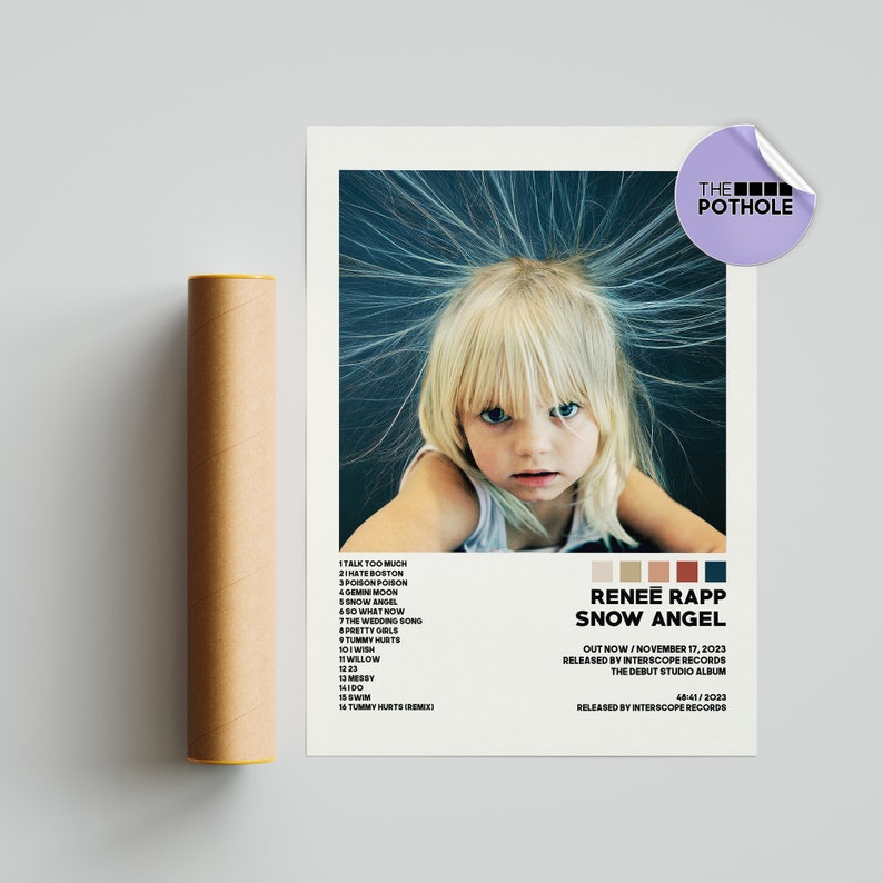 Reneé Rapp Posters / Snow Angel Poster / Album Cover Poster, Poster ...