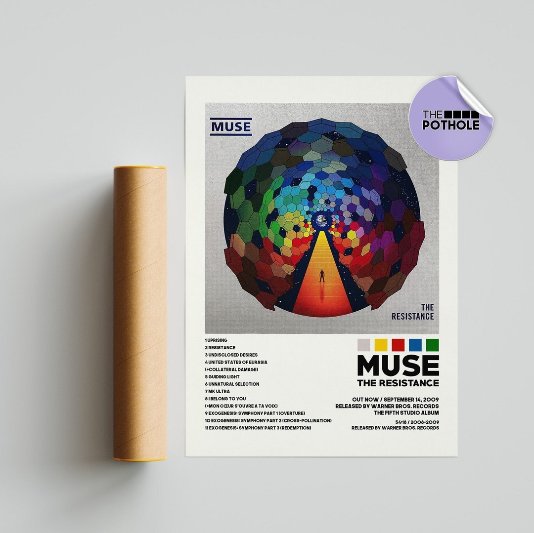 Muse Posters / the Resistance Poster / Muse, Album Cover Poster, Poster ...