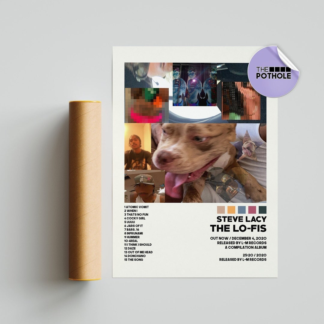 Steve Lacy Posters / the Lo-fis Poster / Tracklist Album Cover Poster ...