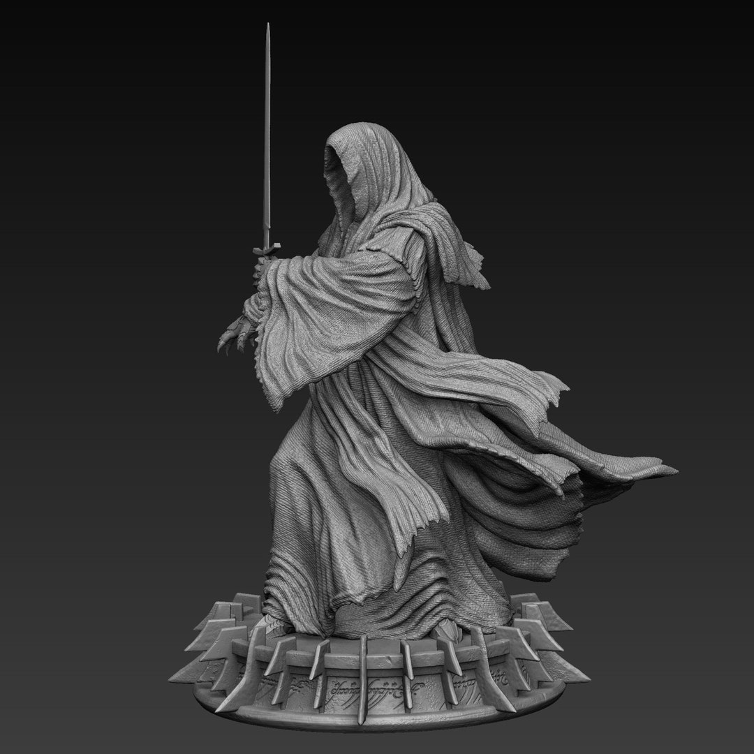 Nazgul Statue Grey 34 Cm the Lord of the Rings - Etsy