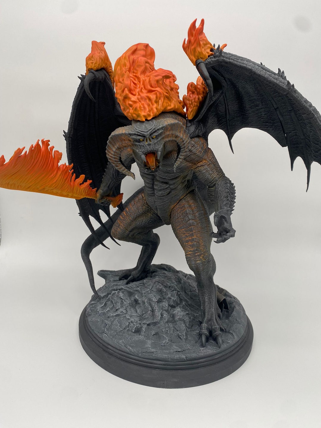 Balrog Statue 34 Cm the Lord of the Rings - Etsy