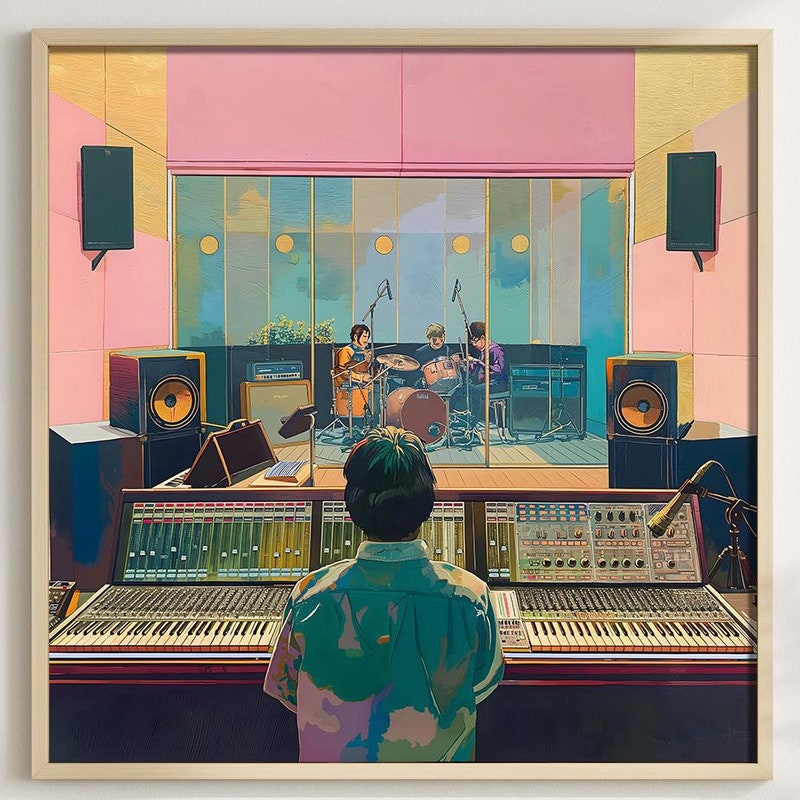 Music Studio Art - Etsy