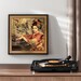 Beautiful Geisha DJ Posters Print | Wall Art for Djs | Music Vintage ...