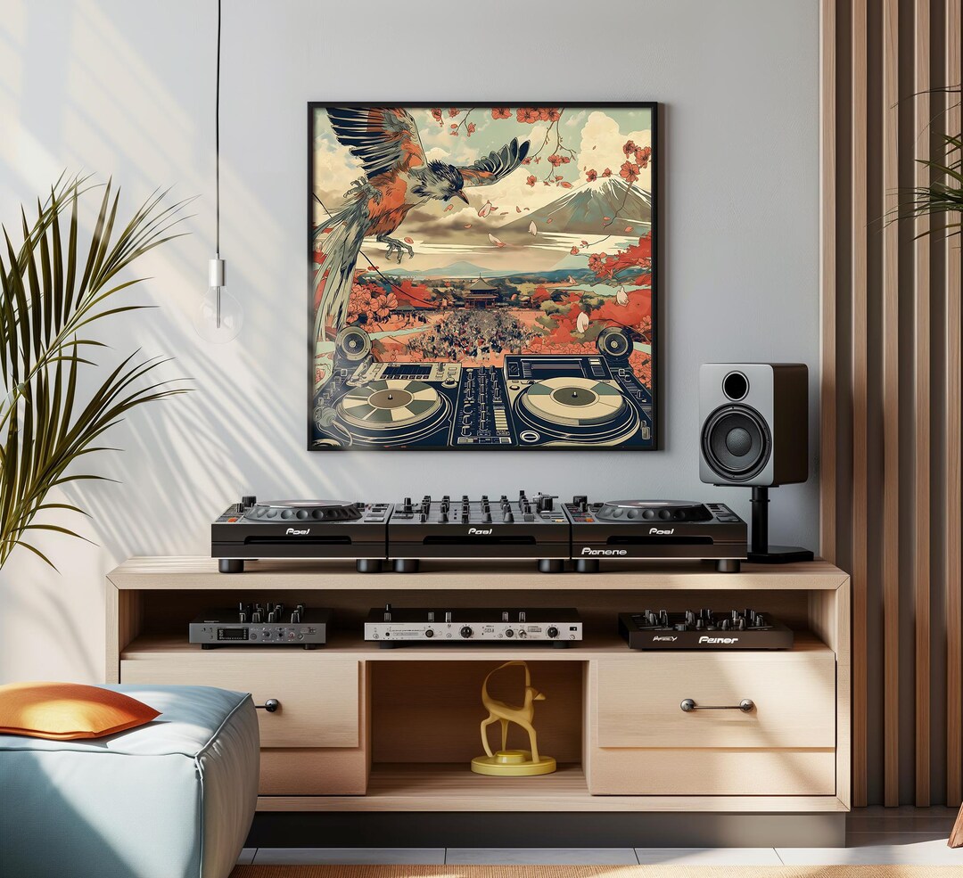 Japanese Traditional Dj From Edo Period Photo Art Paper Poster | Wall ...