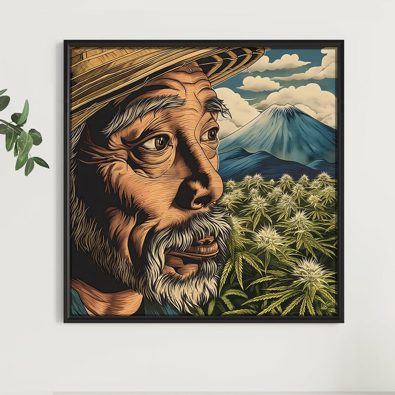 Marijuana Art - Etsy