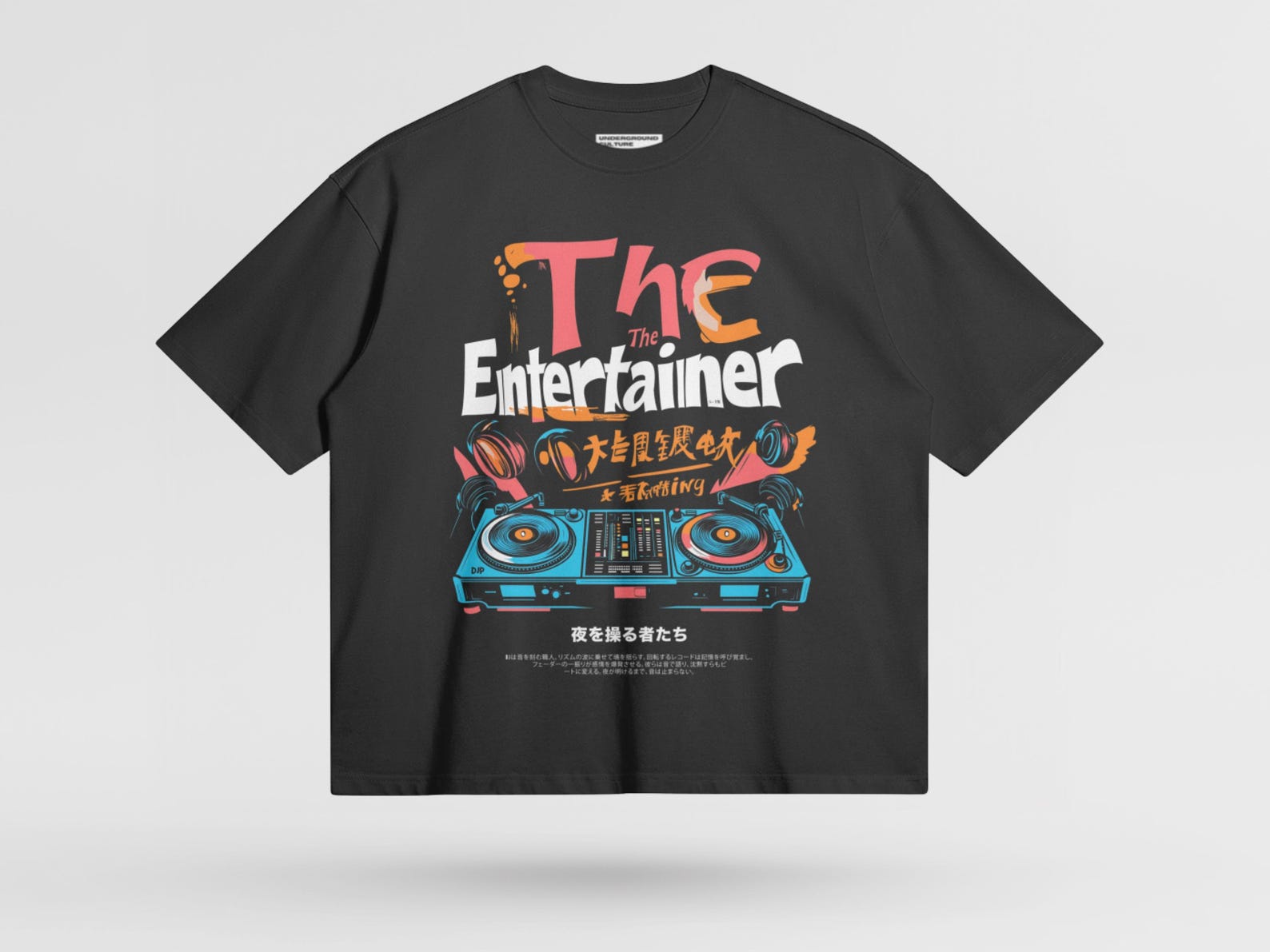 DJ Culture Luxury Boxy Tshirt | Thick High Quality Cotton | Gift for Dj ...
