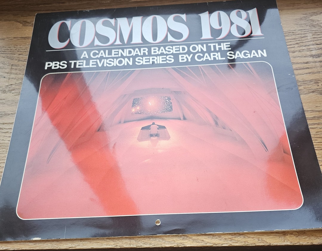 1981 COSMOS Wall Calendar Space Art - Etsy