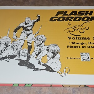Flash Gordon: Mongo, the Planet of Doom - 1990 Hardcover Comic Strip ...