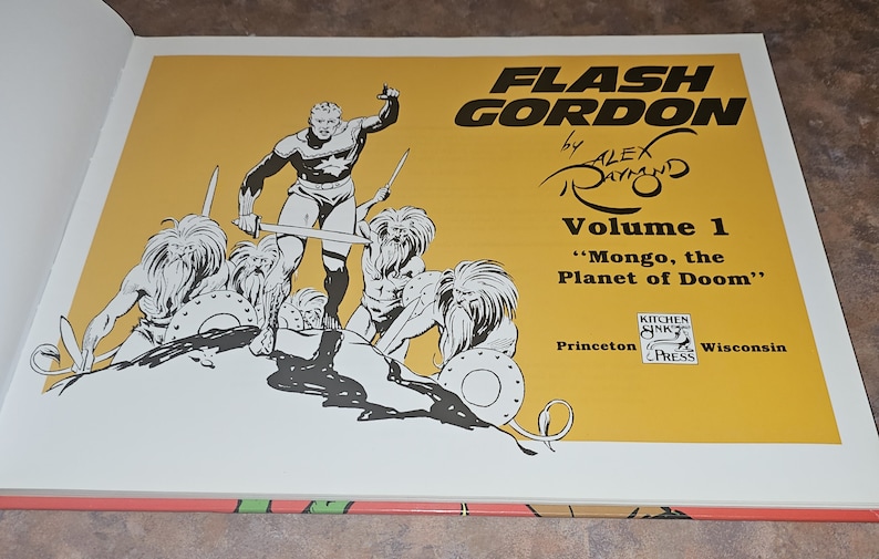 Flash Gordon: Mongo, the Planet of Doom - 1990 Hardcover Comic Strip ...