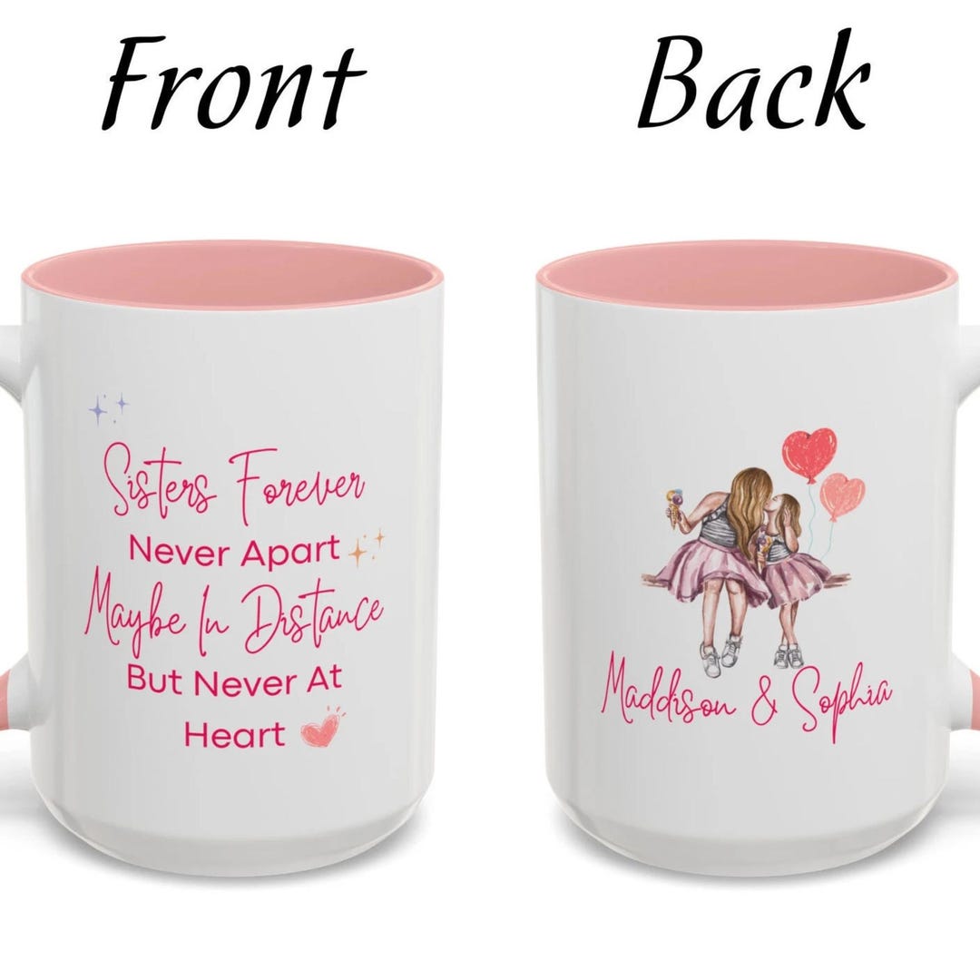 Personalized Mug,moving Mug for Sister, Moving Away Mug, Long Distance ...