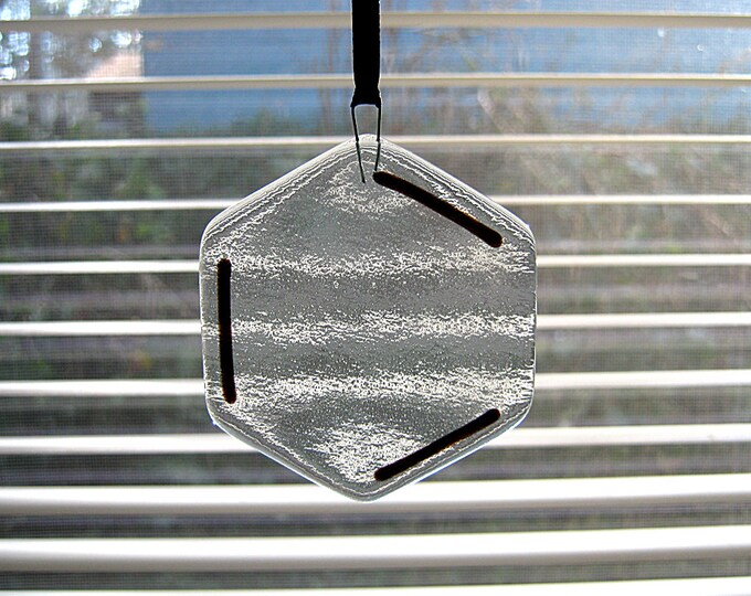 Benzene Ring Suncatcher Benzene Ring Ornament Organic - Etsy