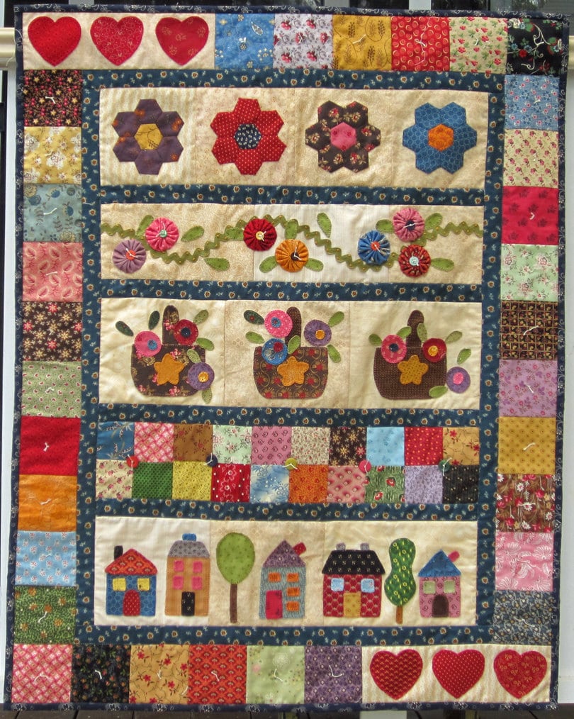 Row by Row Pdf Pattern - Etsy UK