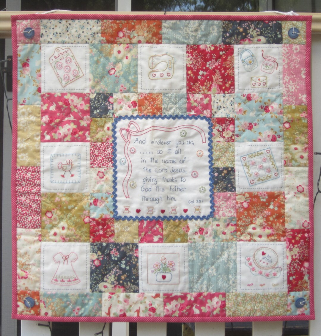 The Sewing Room Quilt - Pdf Pattern - Etsy
