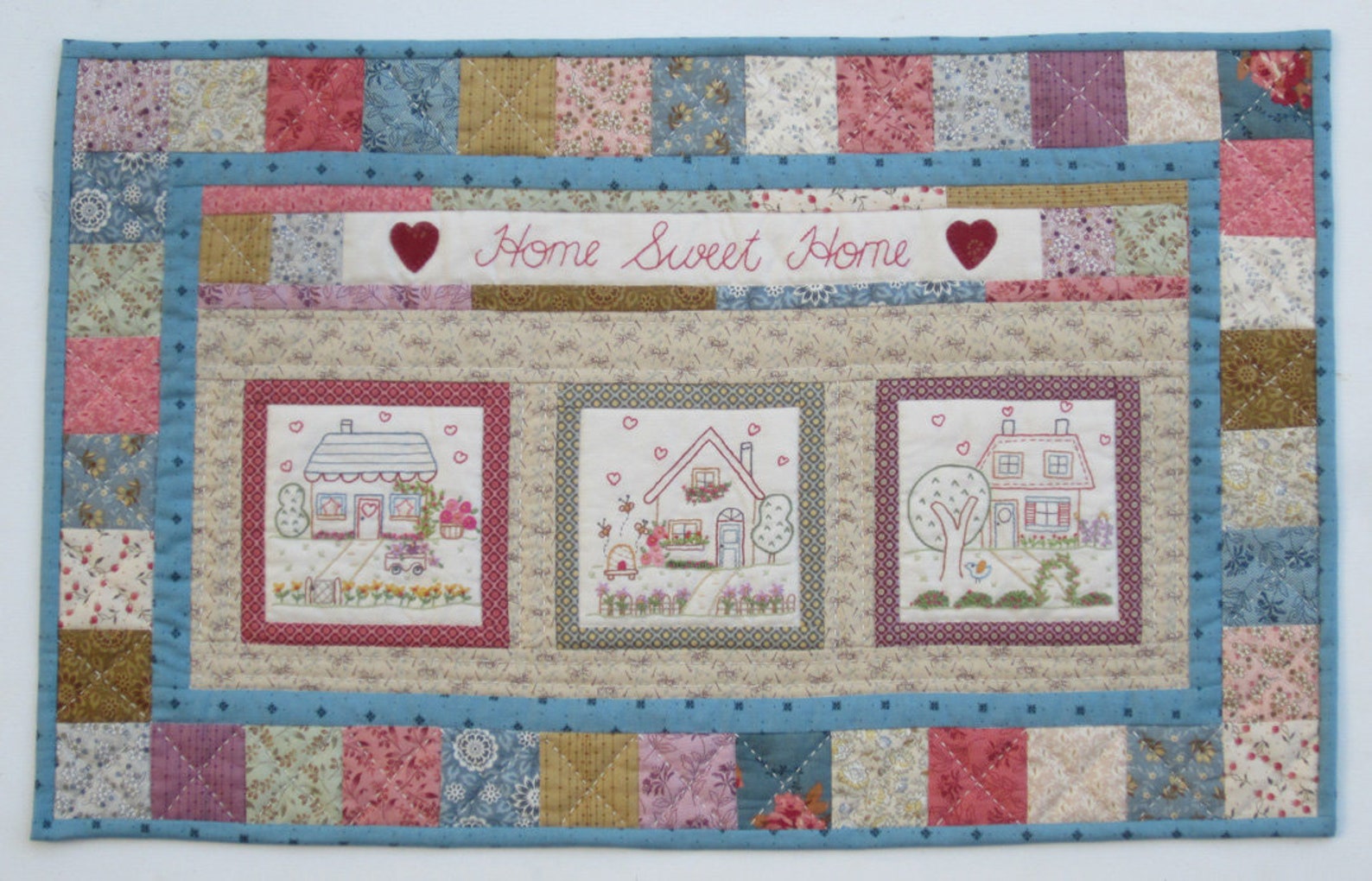 Home Sweet Home Quilt - Pdf Pattern - Etsy