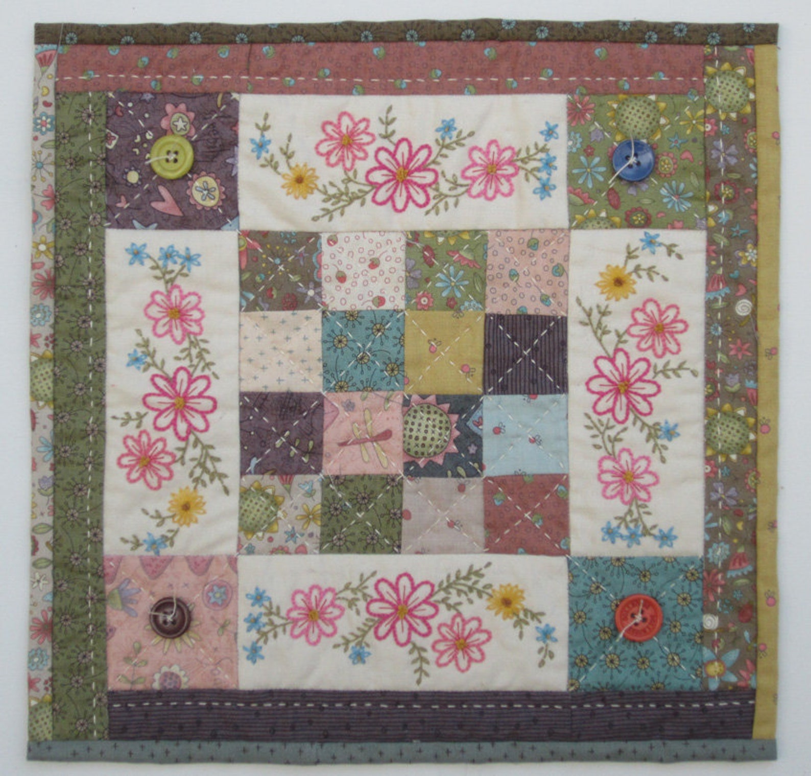 Candle Mat - Pdf Pattern - Etsy