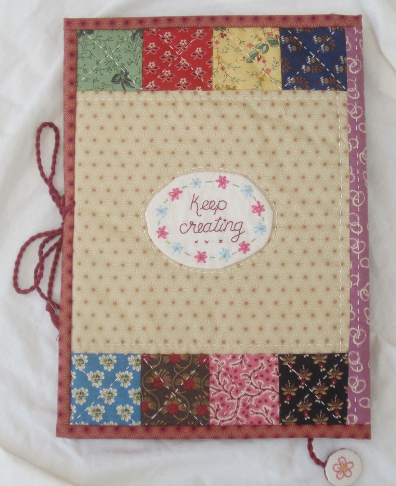 Work in Progress Notebook Cover Pdf Pattern - Etsy