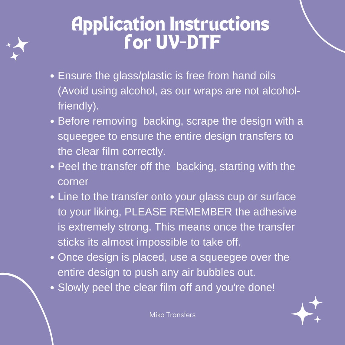 Cartoon UVDTF Cup Wrap, Ready to Apply, High Quality, Libbey Cup Wraps ...