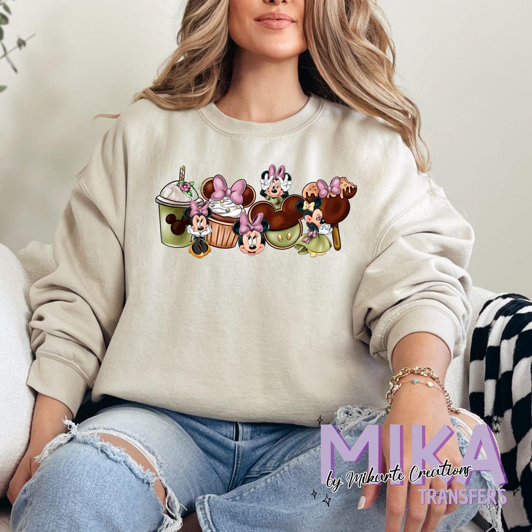 Sweets Mouse, Ready to Press DTF Transfers, Mickey DTF Transfer, Heat ...