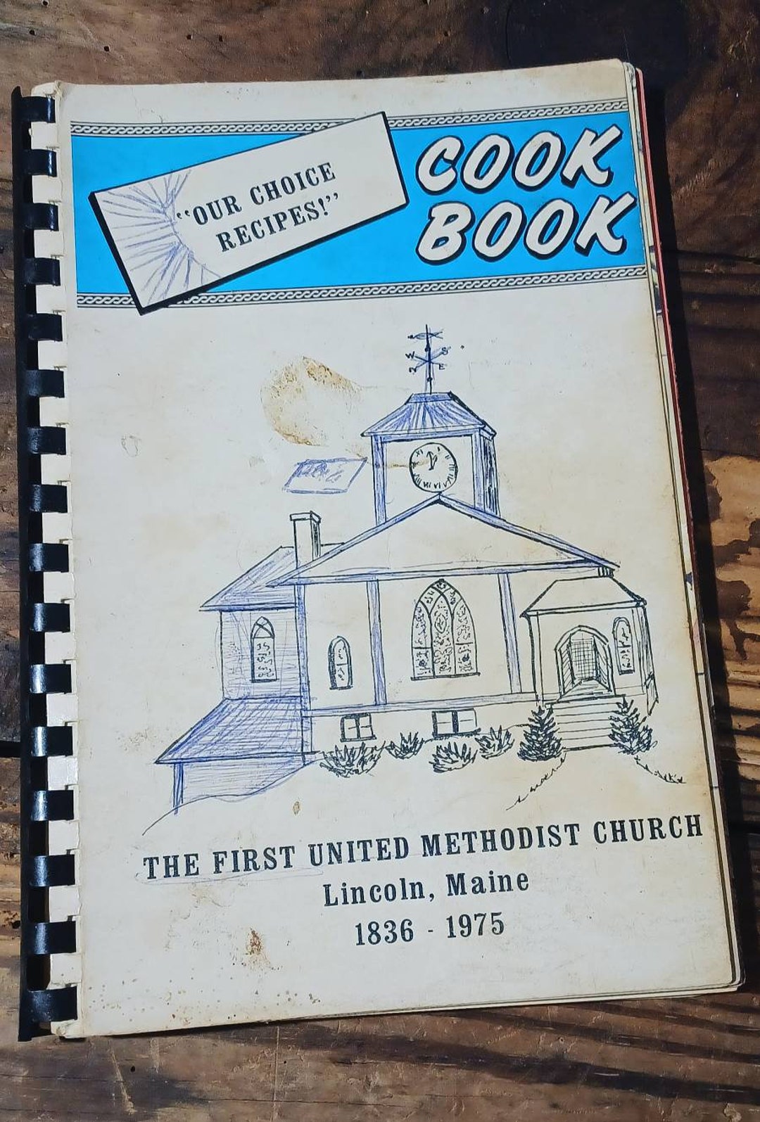 1975 Our Choice Recipes Cookbook by the First United Methodist Church ...