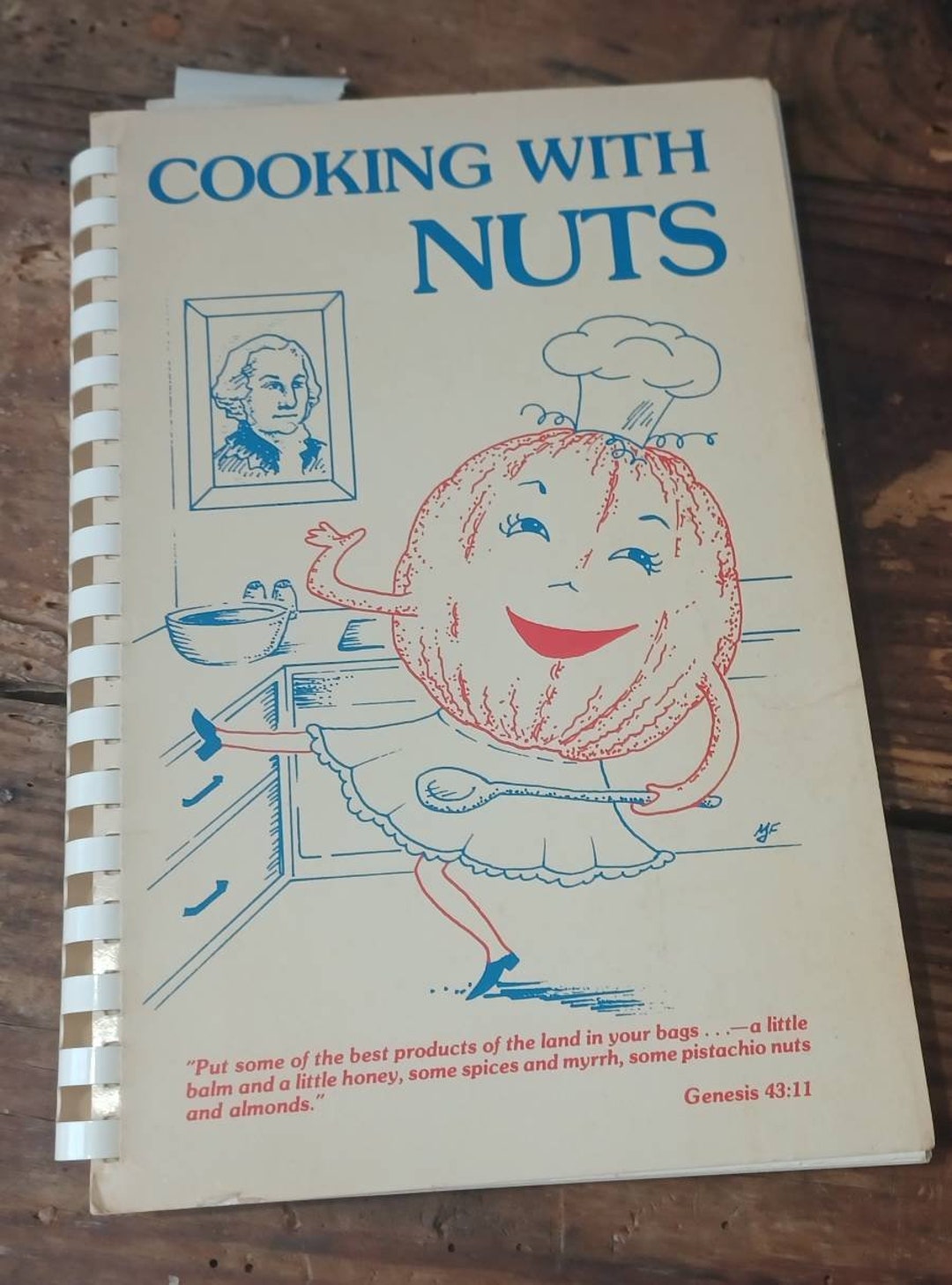 1982 Cooking With Nuts Vintage 80s Cookbook - Etsy
