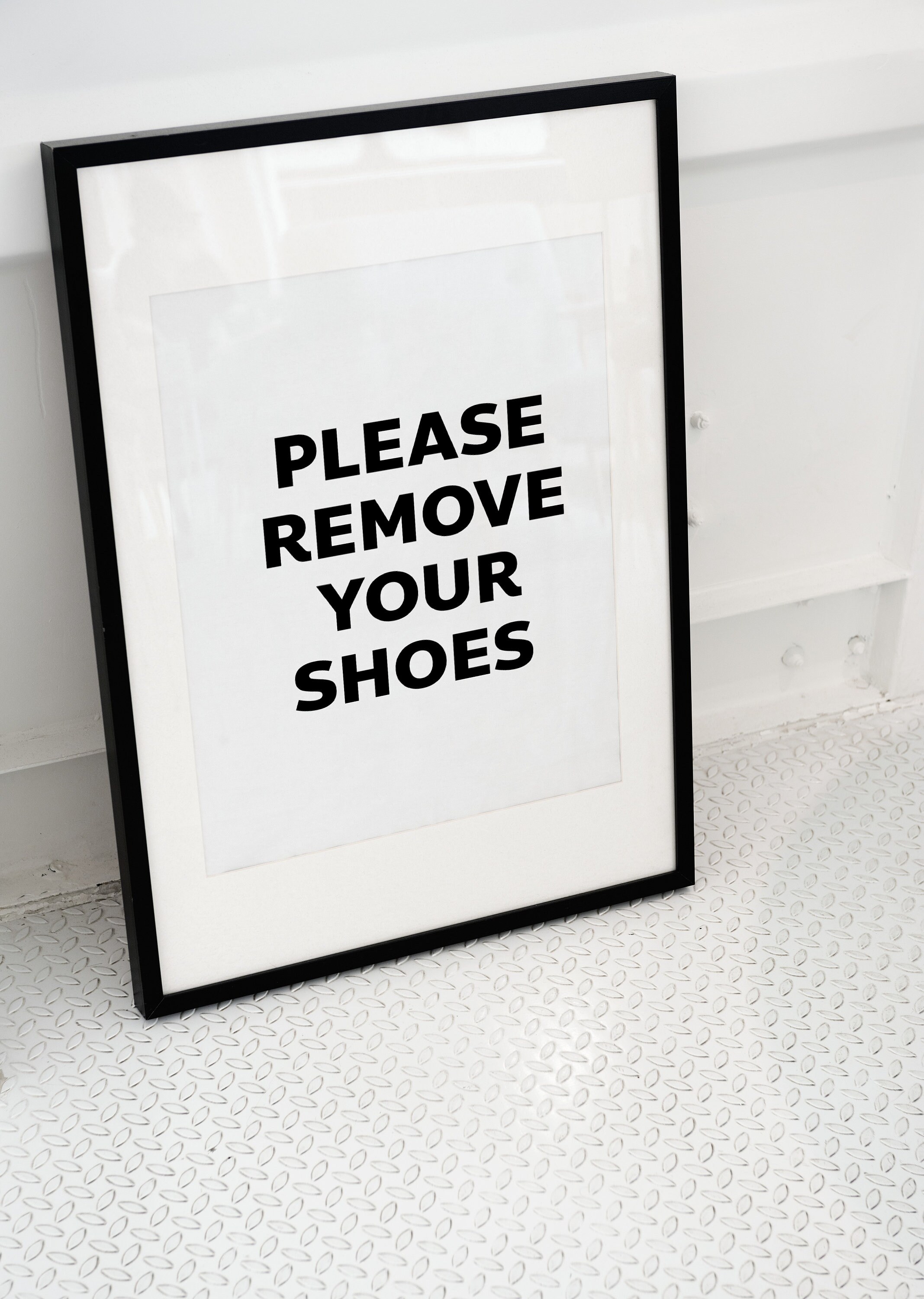 Please Remove Your Shoes Art Take Off Shoes Poster No Shoes Entryway Sign Shoes Outside