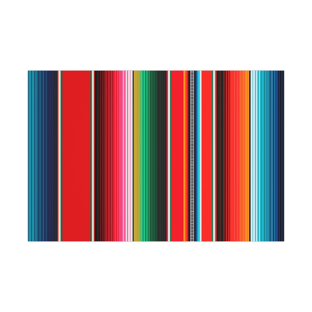 Zarape Wrapping Paper - Etsy