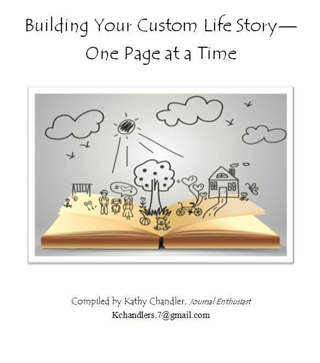 Building Your Life Story - One Page at a Time - Etsy