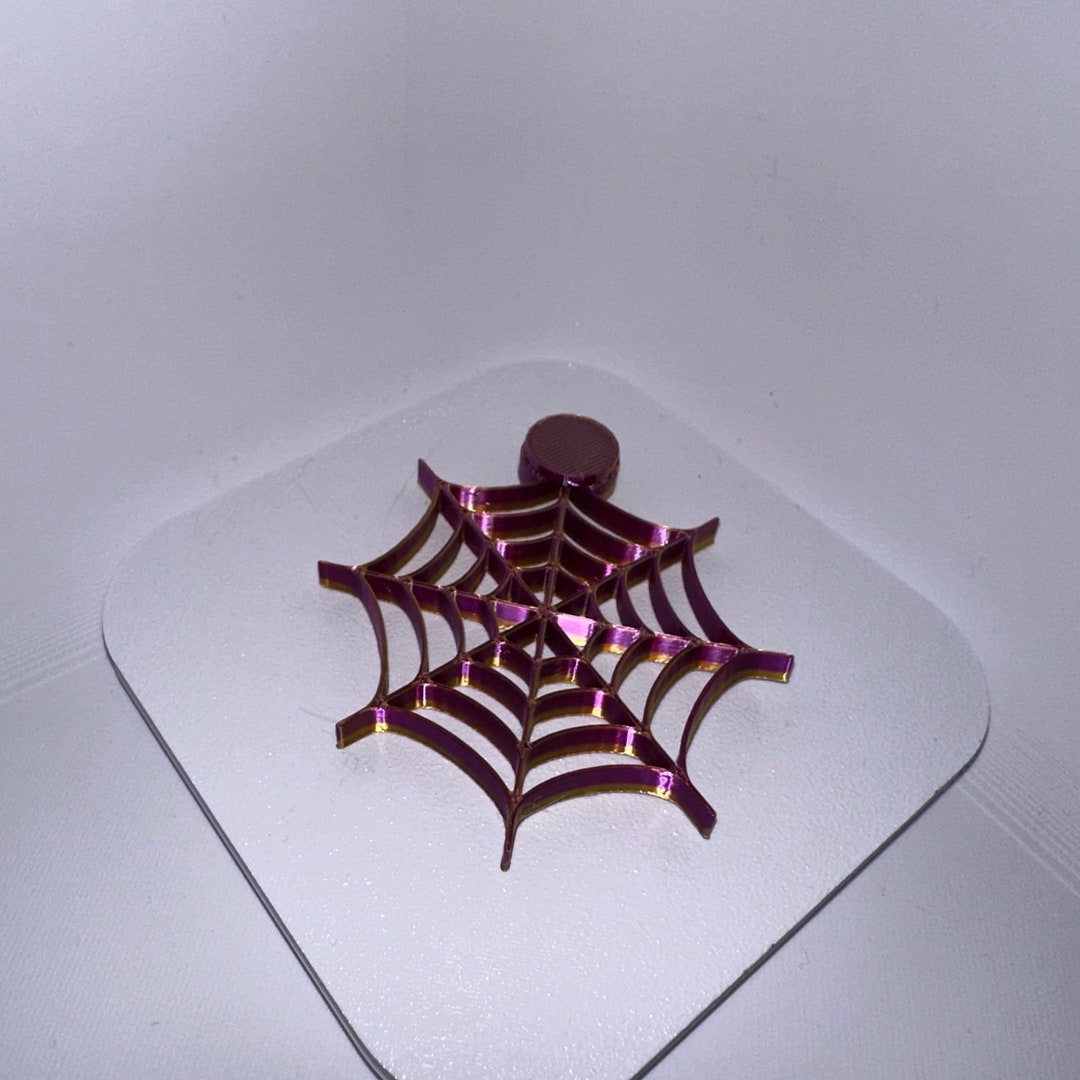 3D Printed Magnetic Spider Web: Jumping Spider Enclosure Decor - Etsy