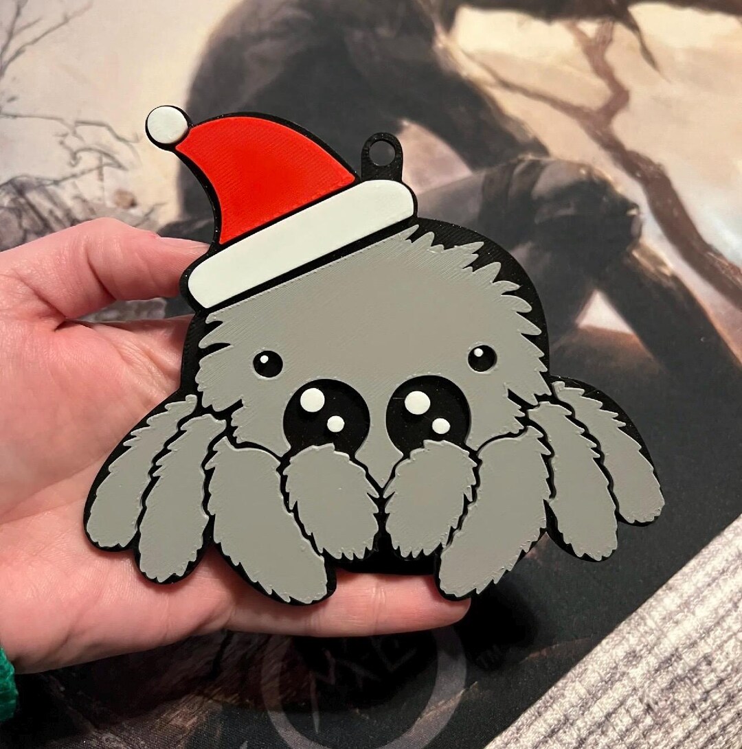 Jumping Spider Christmas Ornament: Tree Bauble - Etsy