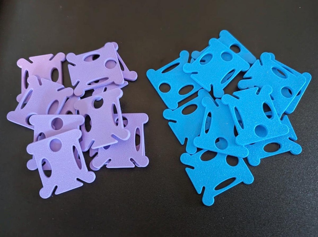 3D Printed Floss Bobbins: Cross Stitch Thread Organizer - Etsy
