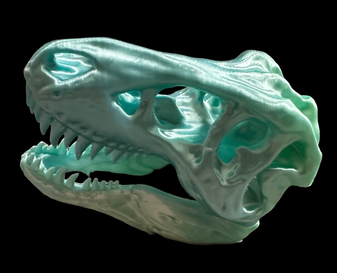 Dinosaur Skull Hide 3D Printed T Rex Skull Replica Fossil Enthusiasts ...