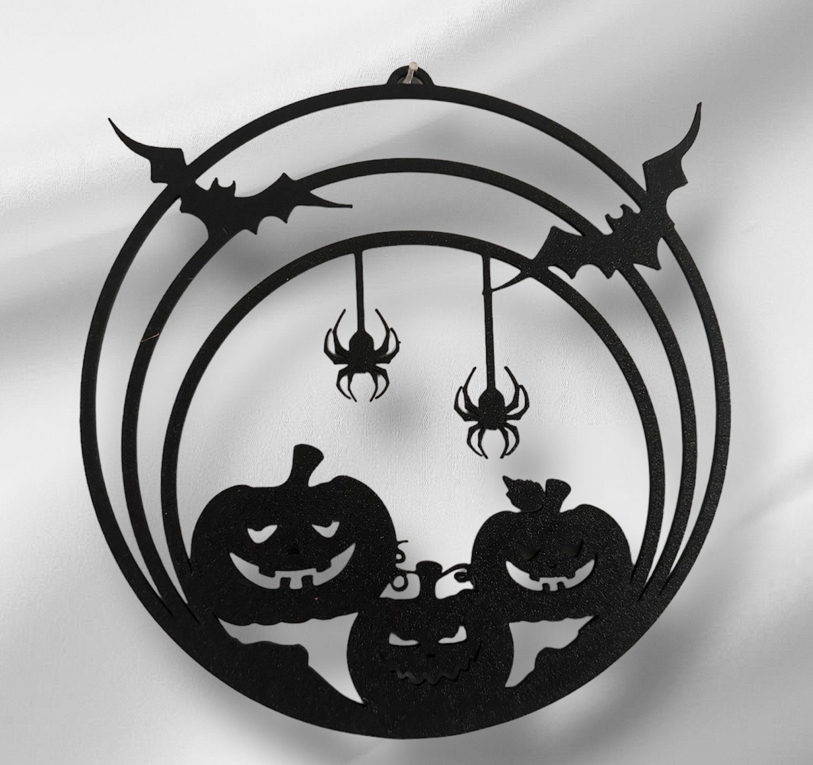 Halloween Wall Art Decor Spooky Wall Decor Pumpkin Decor Bedroom Wall ...