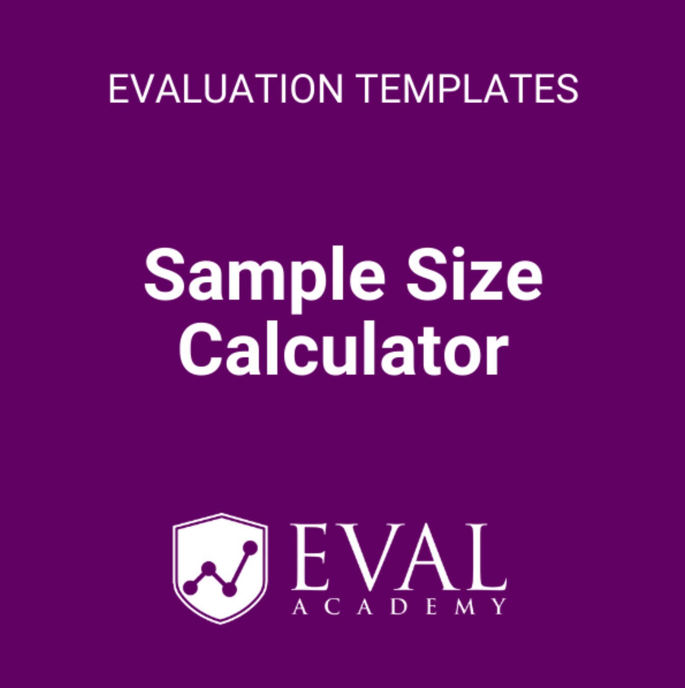 Sample Size Calculator Template - Etsy
