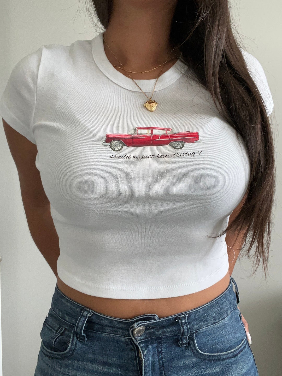 Should We Just Keep Driving ? Baby Tee - Etsy