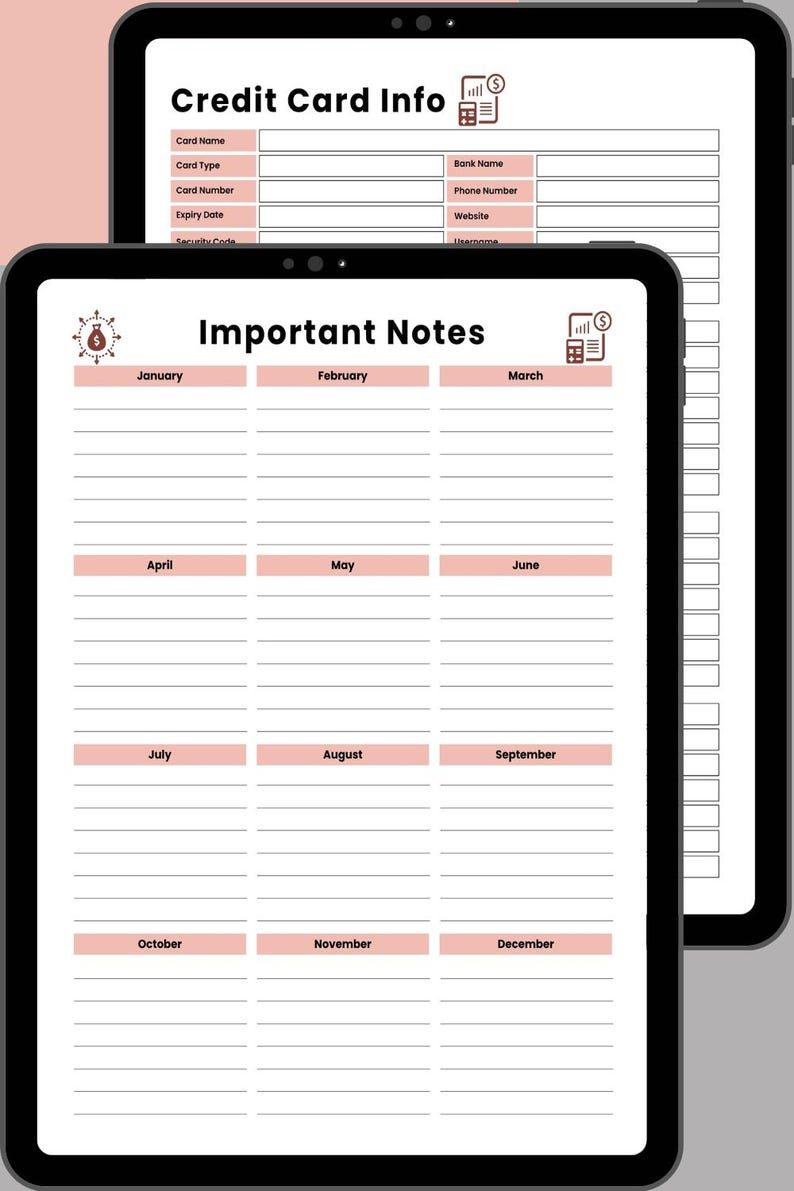 2026 Budget Planner Printable, Editable Daily Weekly Monthly (digital ...