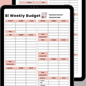 2026 Budget Planner Printable, Editable Daily Weekly Monthly (digital ...