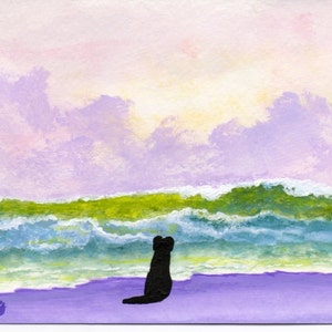 Black Lab HEAVEN'S LIGHT Limited Edition Reproduction Art - Etsy