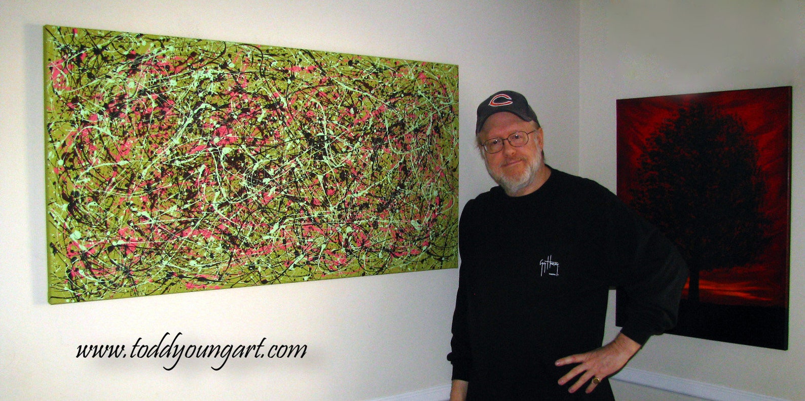 Fawn Greyhound Dog Winter Folk Art PRINT of Todd Young Painting WINTER ...