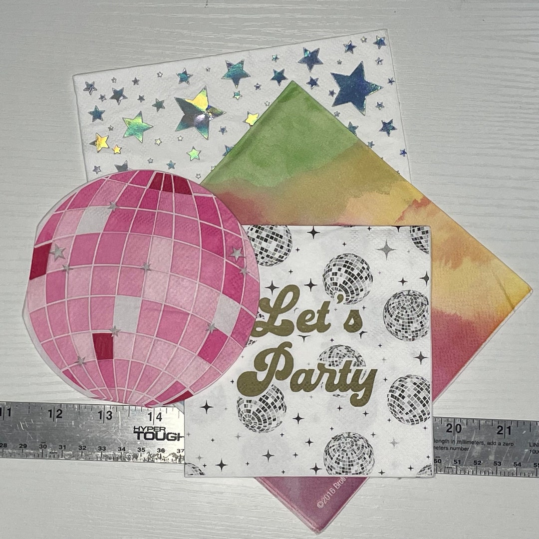 Taylor Swift ERAS Inspired Napkin Craft Bundle Kit Set of 4, Excellent ...