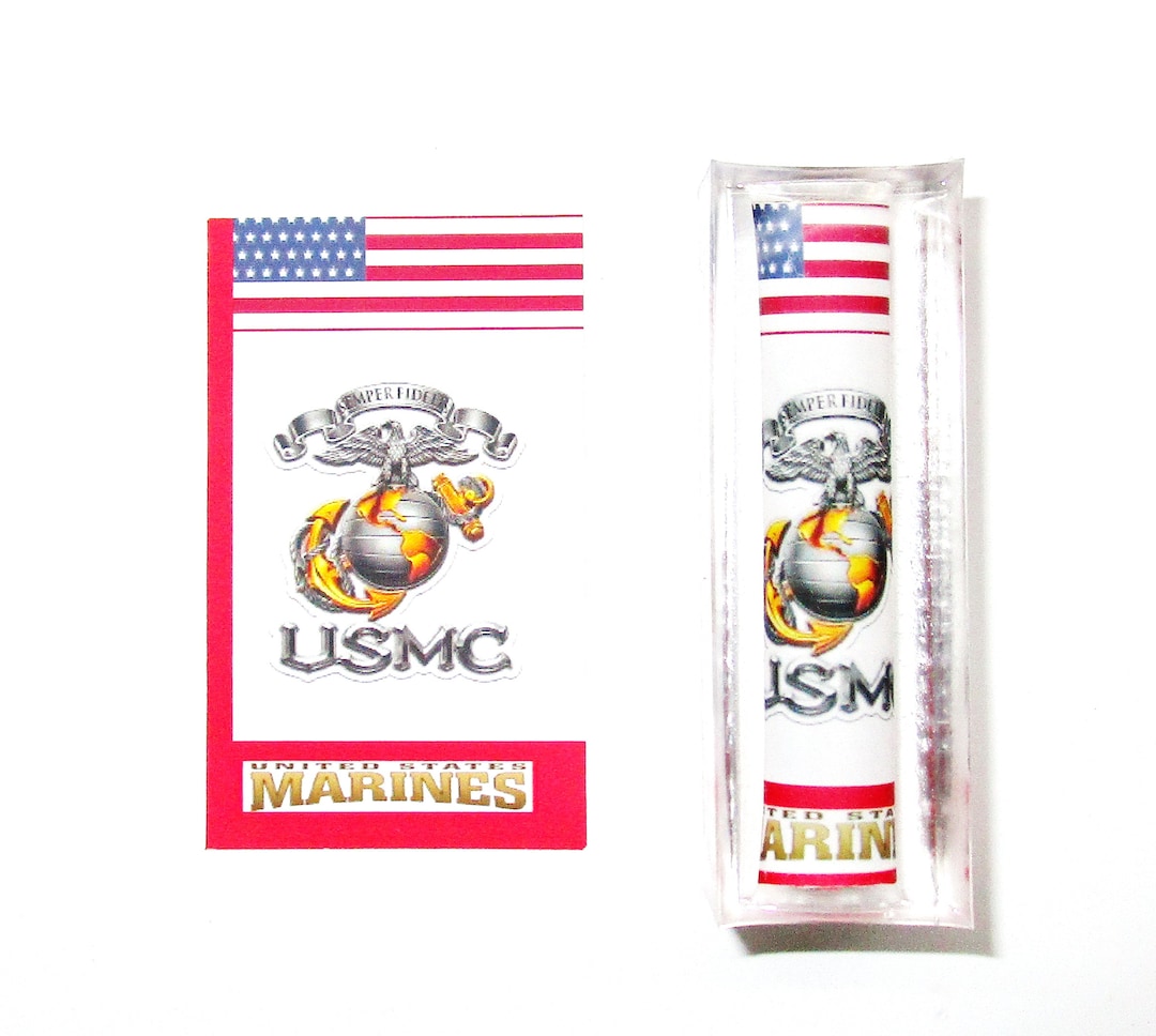Marine Corp With Globe and USMC Pen Blank - Etsy