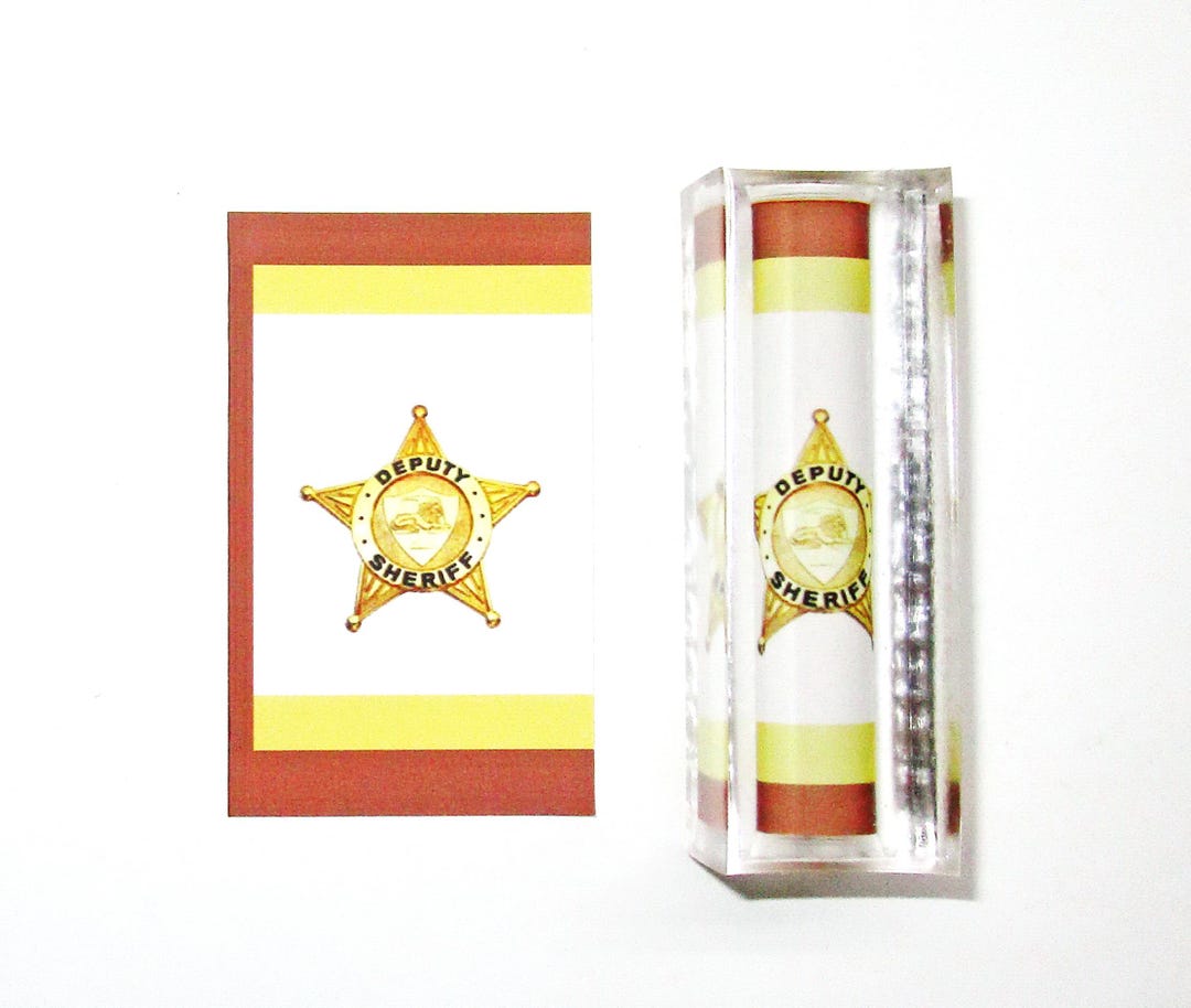 Deputy Sheriff Brown Pre-tubed Bolt Action Pen Blank - Etsy